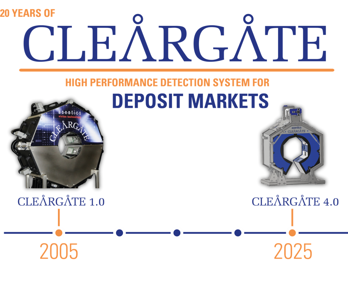 06.2025 CLEARGATE™ - Maximum performance for the detection and counting of returnable containers ...